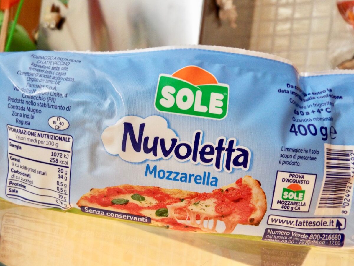 Mozzarella Sole Nuvoletta Panetto - Daniele Sciarotta