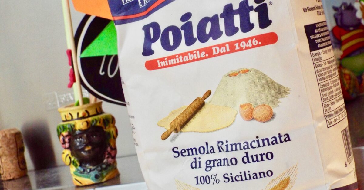 Poiatti Sicilian durum wheat flour 100% - Daniele Sciarotta