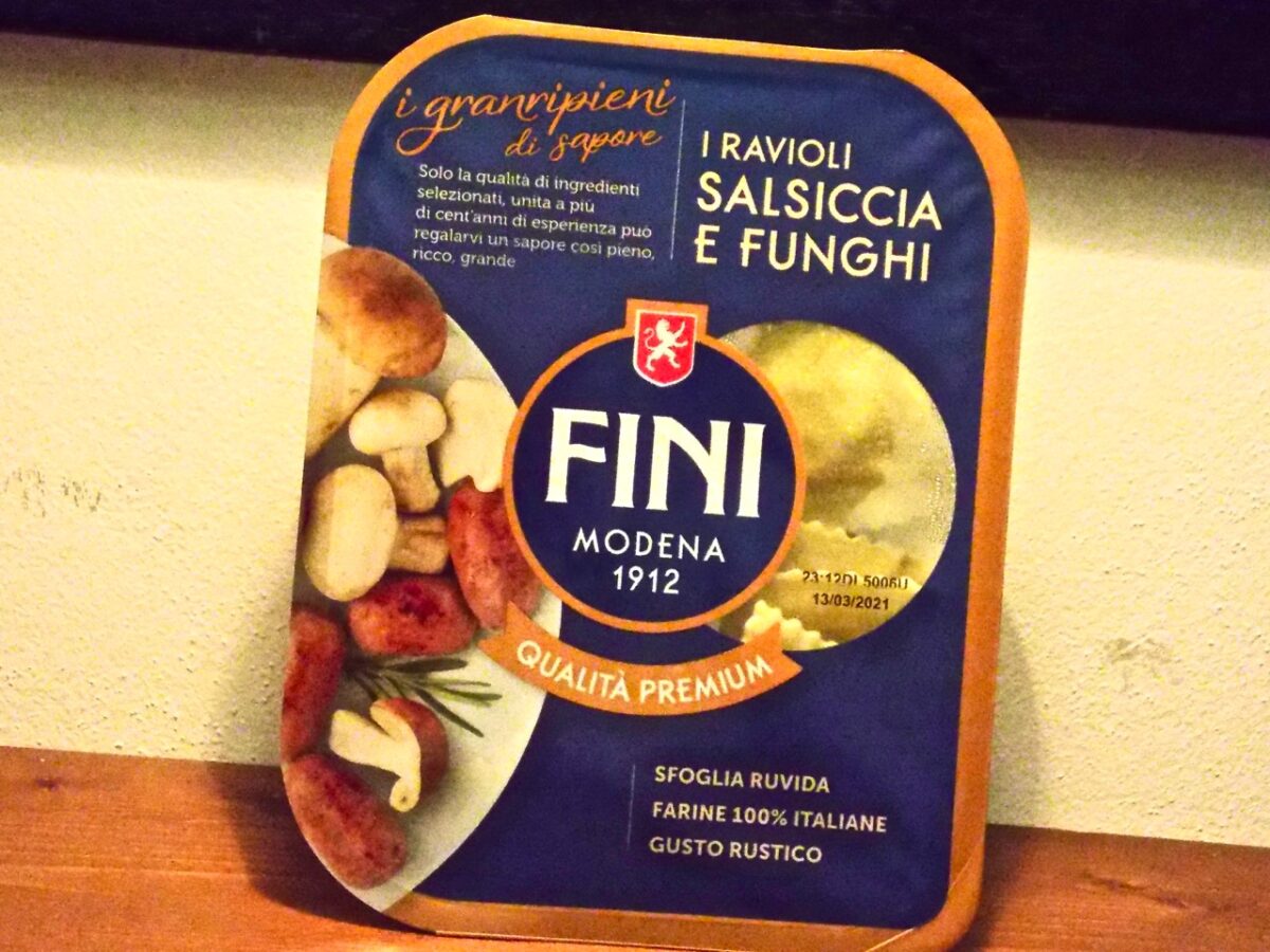I Granripieni Ravioli salsiccia e funghi Fini - Daniele Sciarotta