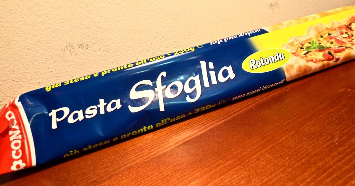 Pasta Sfoglia Conad - Daniele Sciarotta