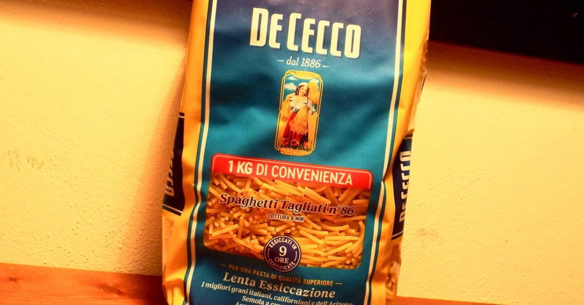 Spaghetti Tagliati de Cecco - Daniele Sciarotta