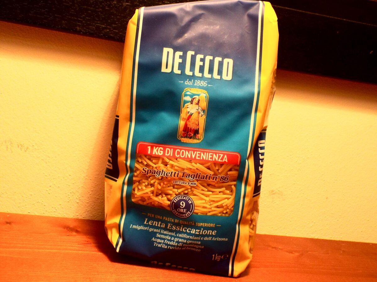 Spaghetti Tagliati de Cecco - Daniele Sciarotta