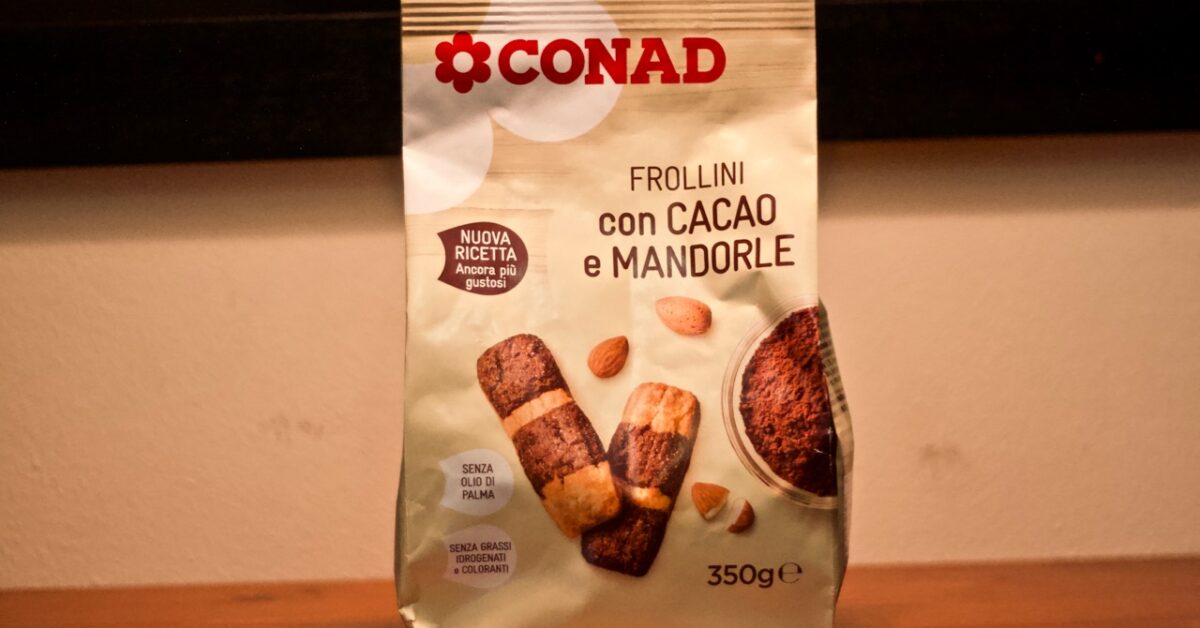 Conad Frollini con Cacao e Mandorle - Daniele Sciarotta