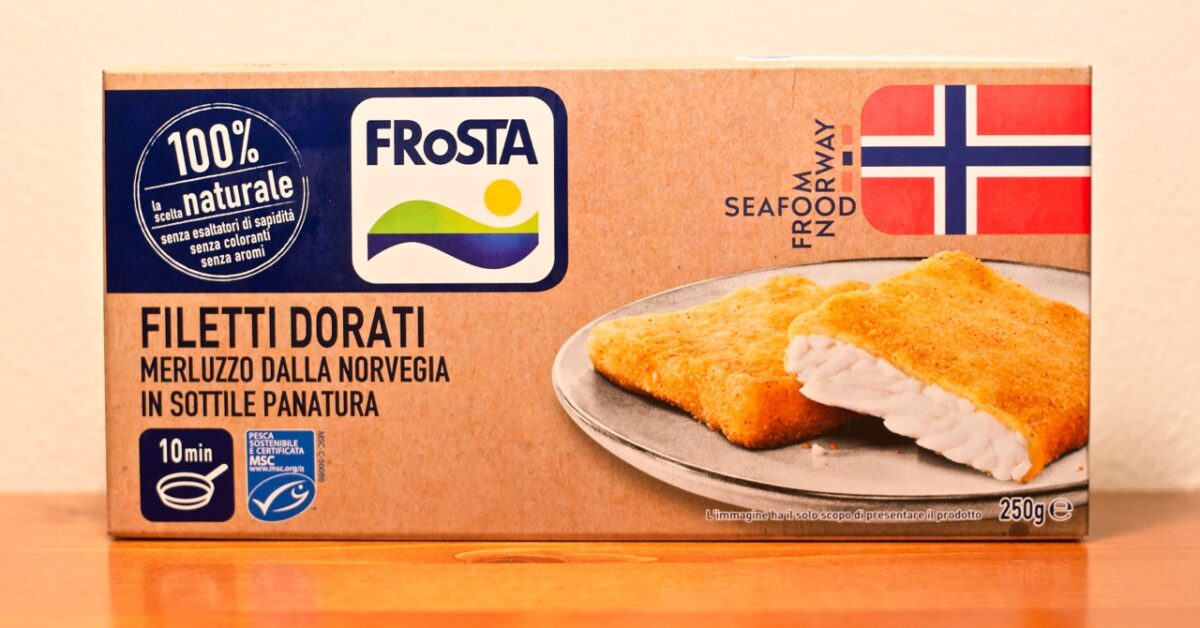 Frosta Filetti Dorati Merluzzo dalla Norvegia - Daniele Sciarotta