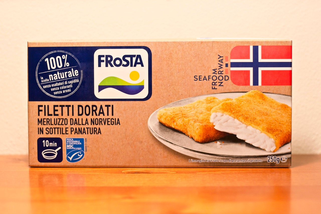 Frosta Filetti Dorati Merluzzo dalla Norvegia - Daniele Sciarotta