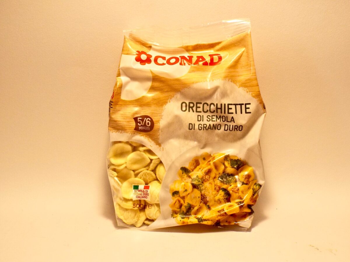 Fresh Pasta Orecchiette Conad - Daniele Sciarotta