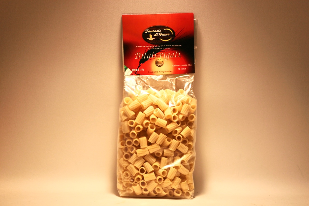 Fantasie di grano pasta Ditali rigati - Daniele Sciarotta