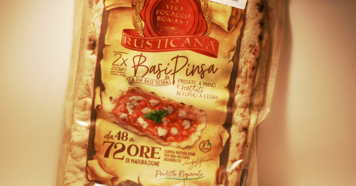 Pinsa Romana La Rusticana - Daniele Sciarotta