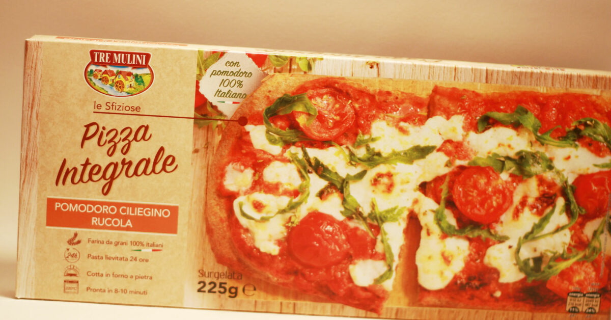 Tre Mulini Pizza Integrale EuroSpin con Pomodoro ciliegino e Rucola ...